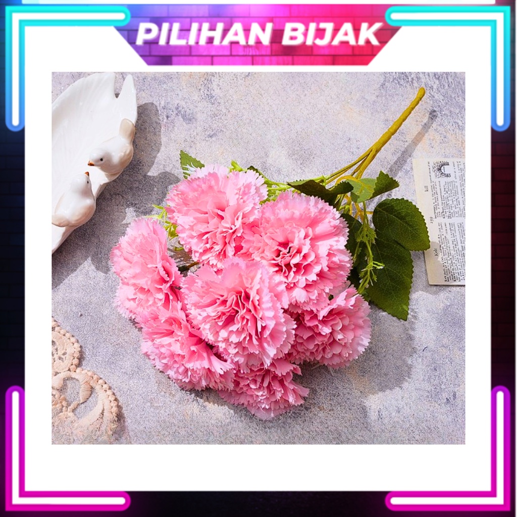 Artificial Carnation Flower Wedding Celebration Home Decoration Flower ...