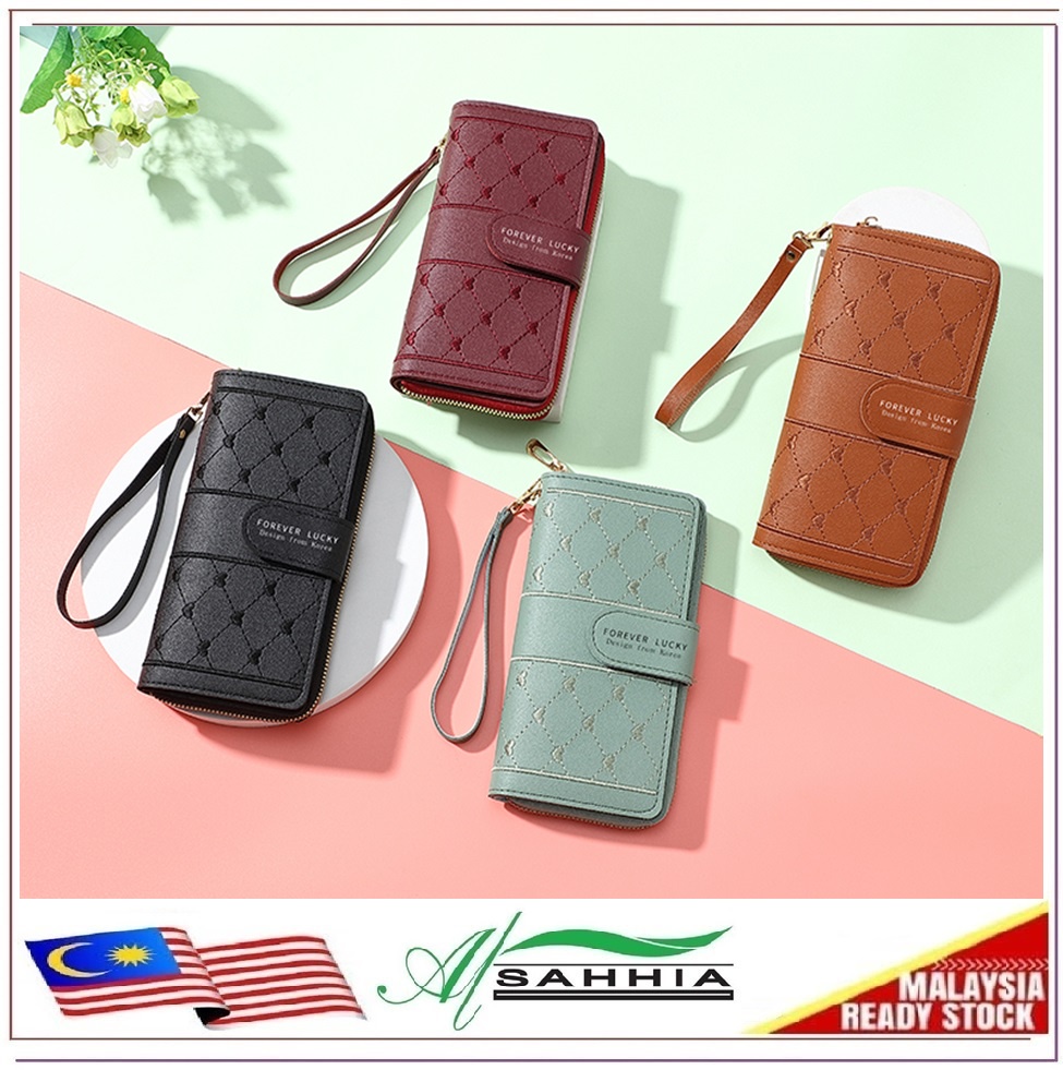 12P2 Alsahhia Dompet Syiling Pemegang Kad Wanita ( Forever Long Purse ...