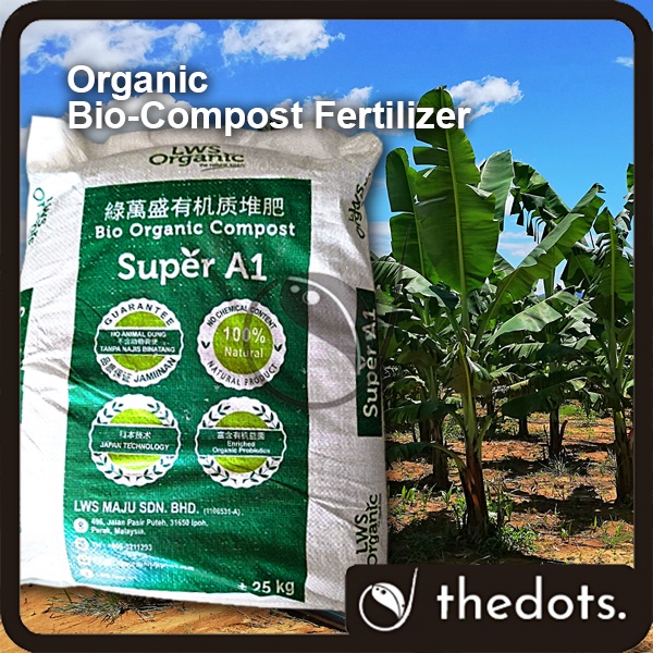 25kg Bio Organic Compost Fertilizer / Baja Organik Baja Kelapa Sawit ...