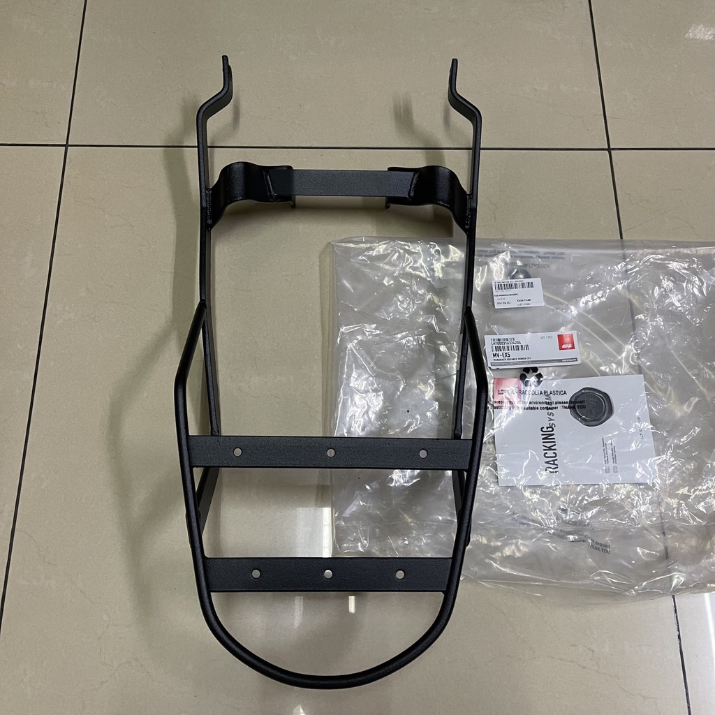 HONDA EX5 HIGH POWER EX5 DREAM MONORACK 100% ORIGINAL GIVI MV MONORACK RACK MONORACK ADVANCE MV ...