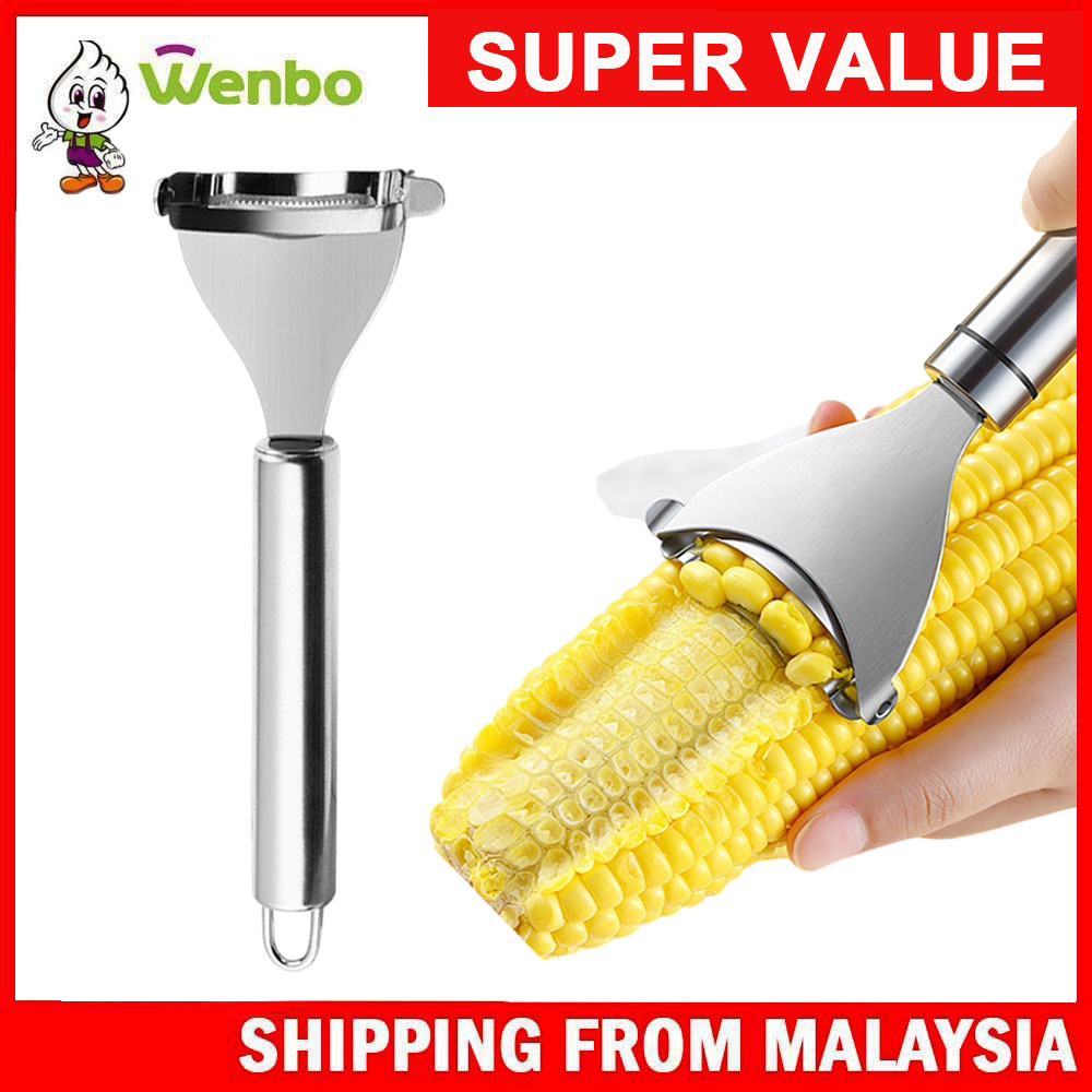 Wenbo Kitchen Stainless Steel Corn Cutters Corns Grinder Fast And Easy ...