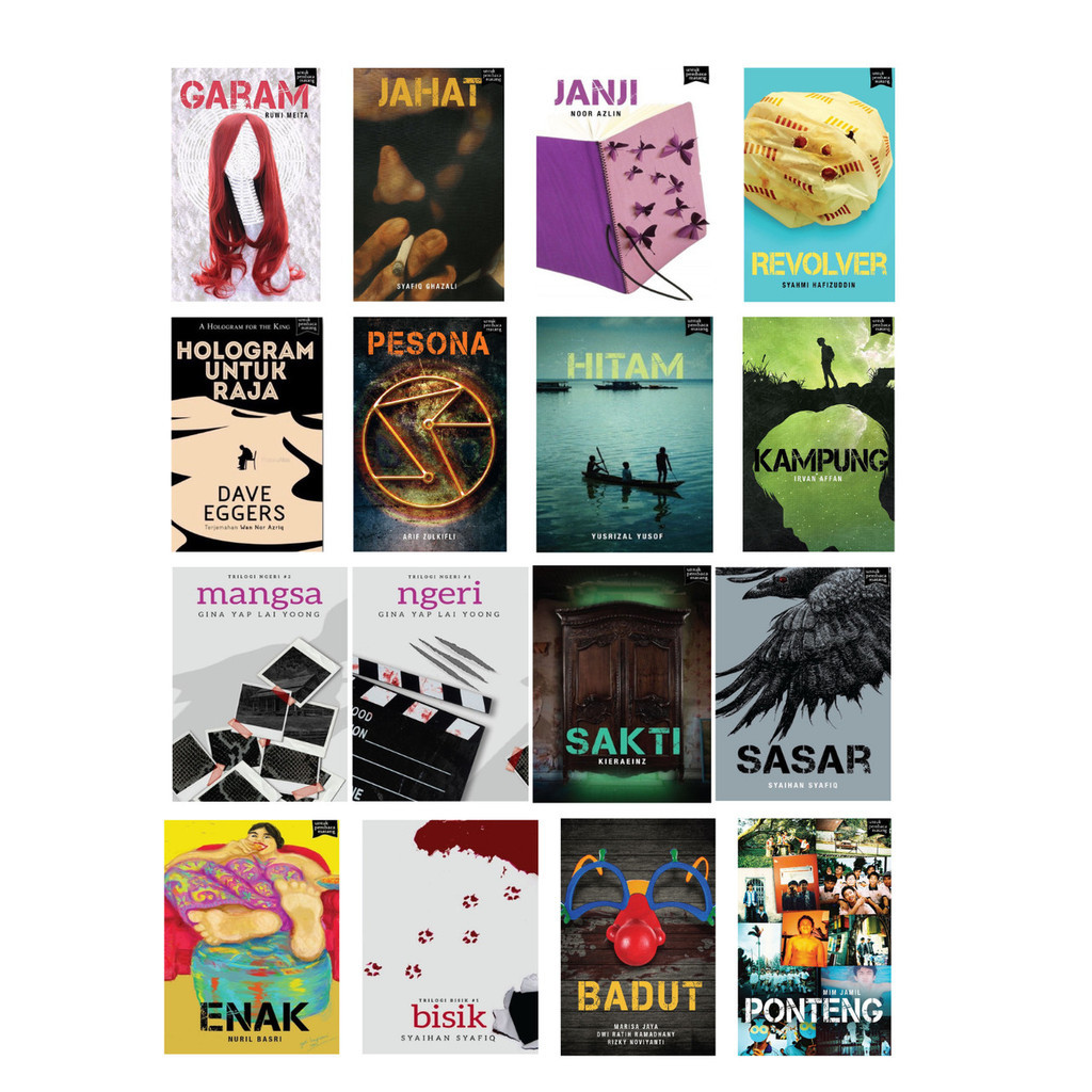 Pesona/ Bangkit/ Badut/ Jahat/ Revolver/ Enak/ Janji/ Sasar/ Garam ...