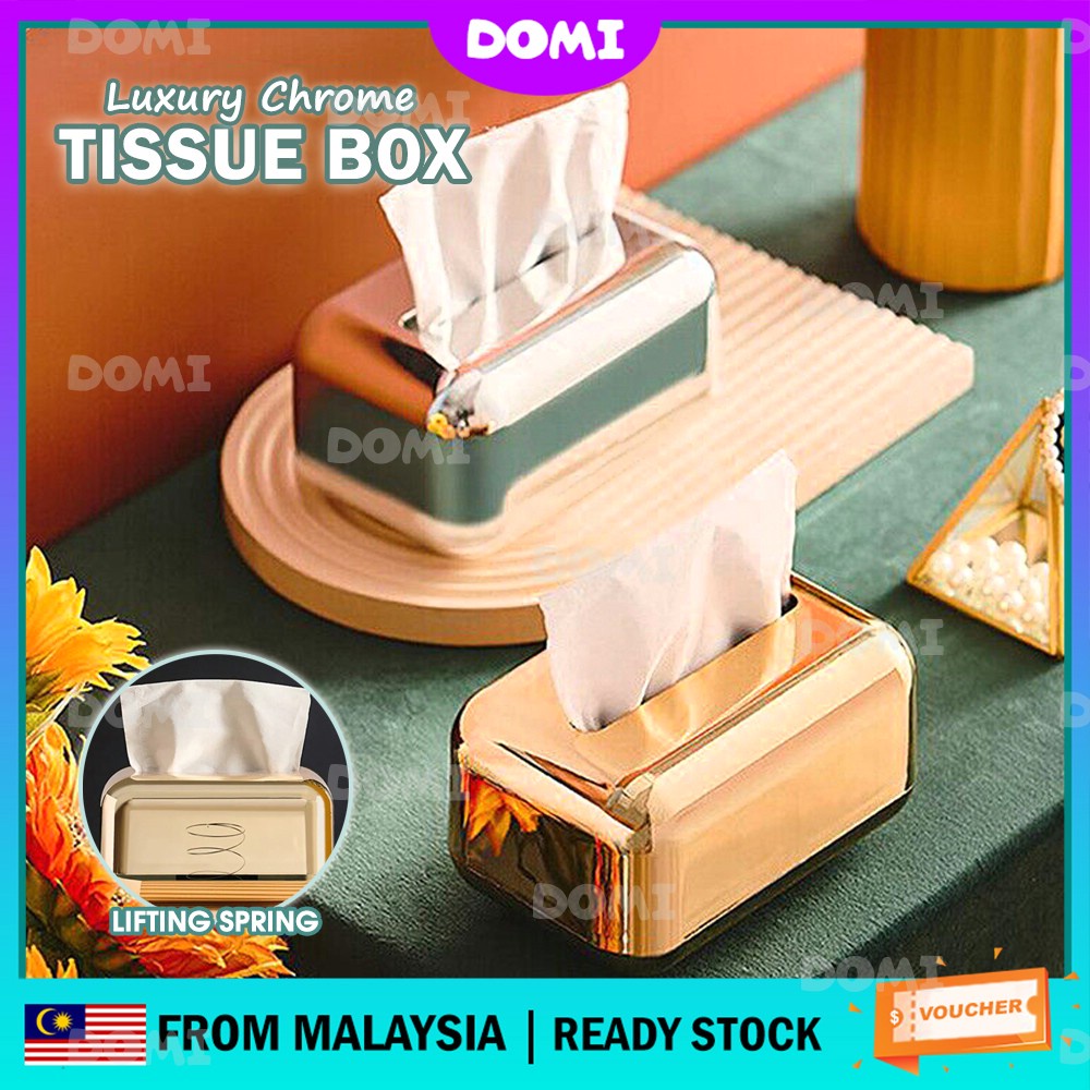 DOMI Luxury Elegant Tissue Box Dispenser Tissue Holder Paper Tissue ...