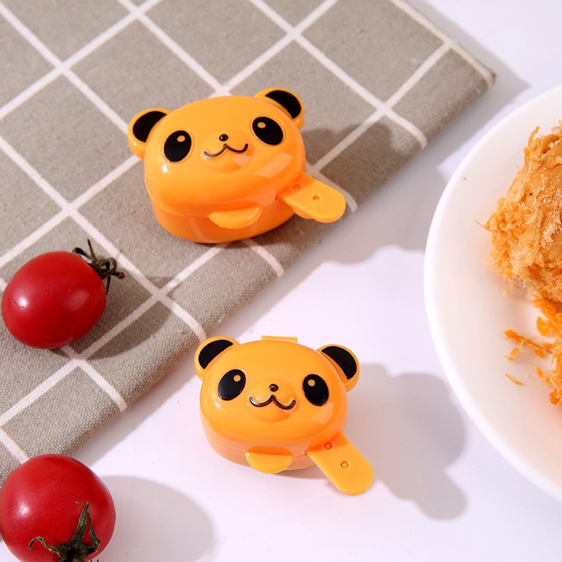 2/4Pcs Panda Pattern Sauce Box Squeeze Bottle With Spoon Cartoon Tomato ...