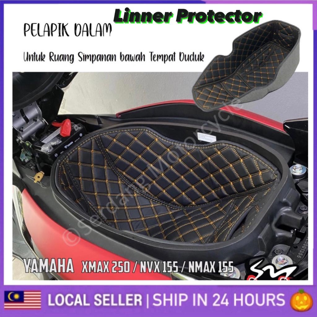 NVX V1 NMAX V2 XMAX Scooter Storage Inner Liner Protector Pelapik Under ...