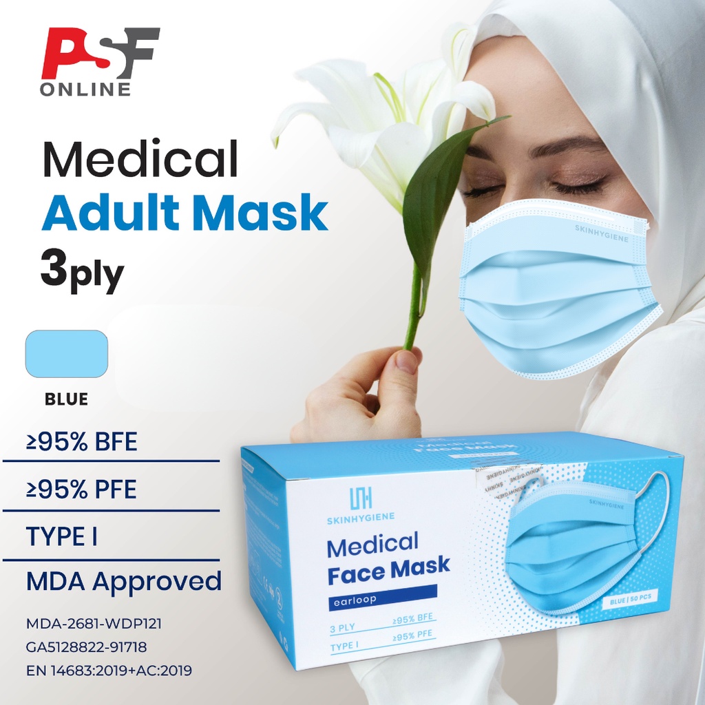 FREE GIFT ON RM20 ABOVE [Medical Face Mask] 3ply / 4ply Face Mask ...