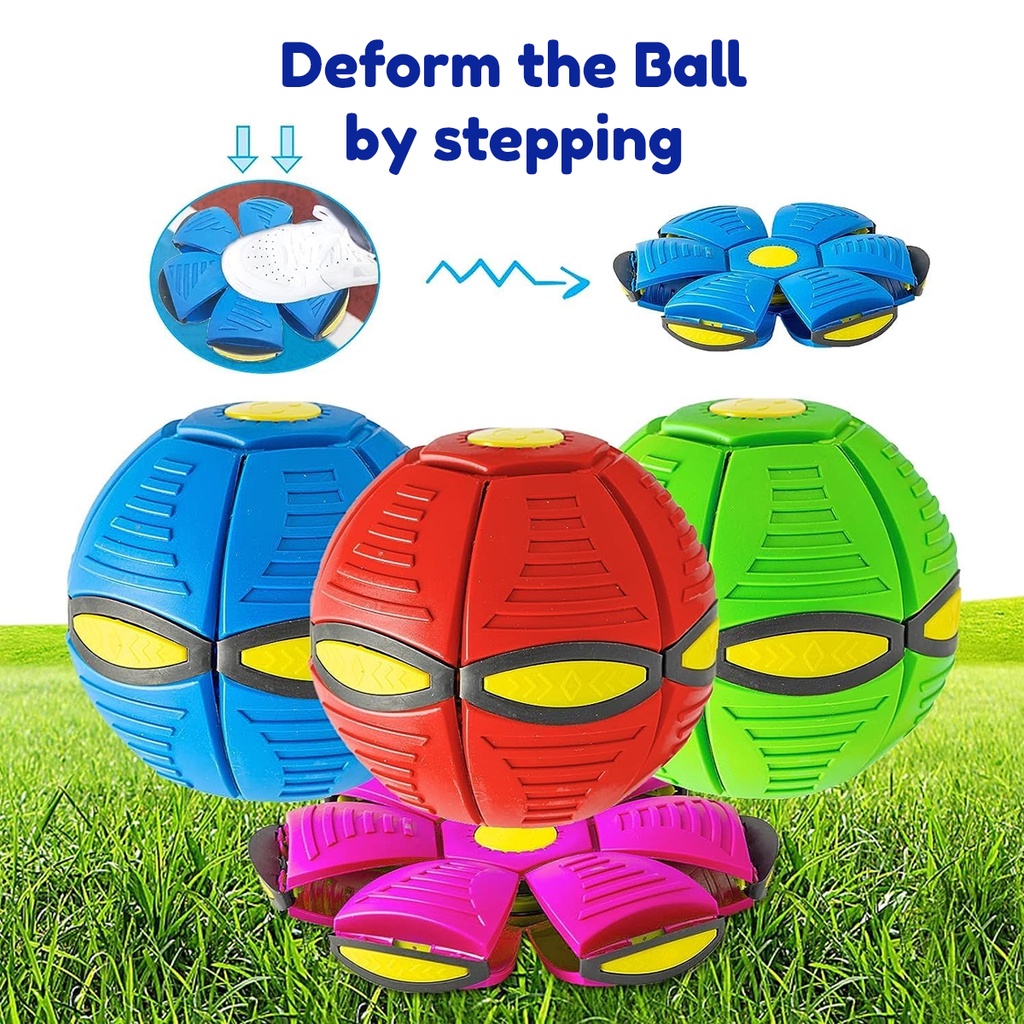 Realeos Bola Magic Flying Saucer Ball UFO Flying Flat Throw Disc Ball ...