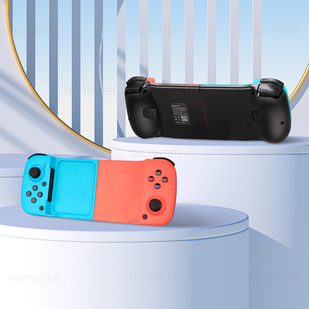 D3 Smartphone Game Controller Wireless Bluetooth Controller For Android IOS Retractable Gamepad ...