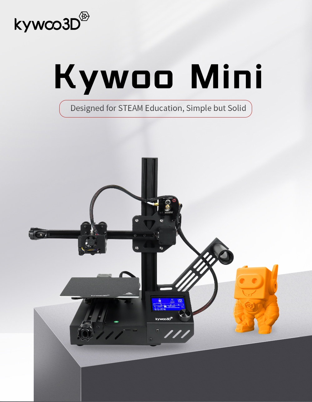 Kywoo Mini – A Delicate 3D Printer Designed for STEAM Education | Shopee Malaysia