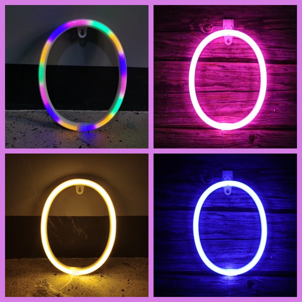 Neon Letter Sign Neon Words LED Alphabet Neon Art Lights Wall Decor ...