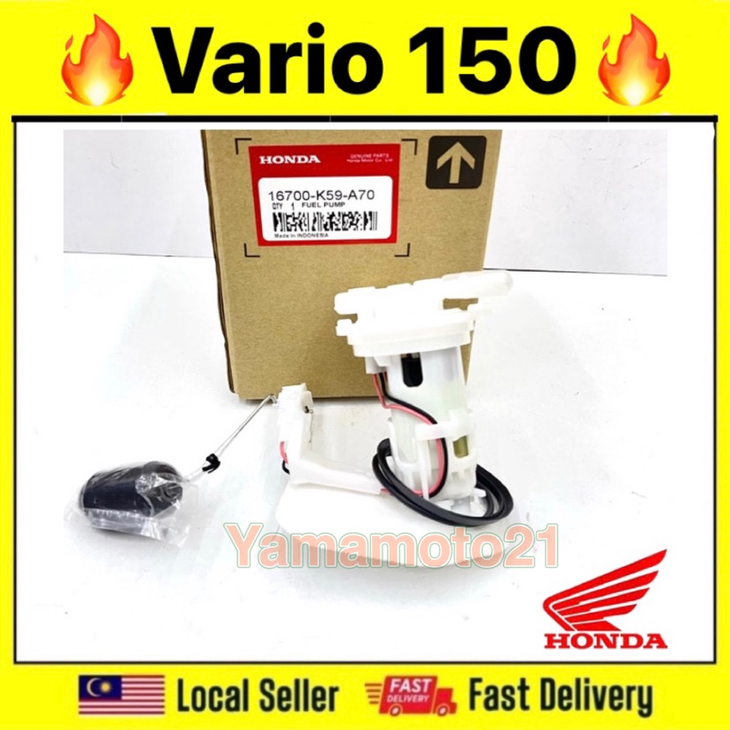 Honda VARIO 150 Fuel Pump Assy + Filter SET HONDA SCOOTER VARIO150 FUEL PAM MINYAK OIL PENAPIS ...