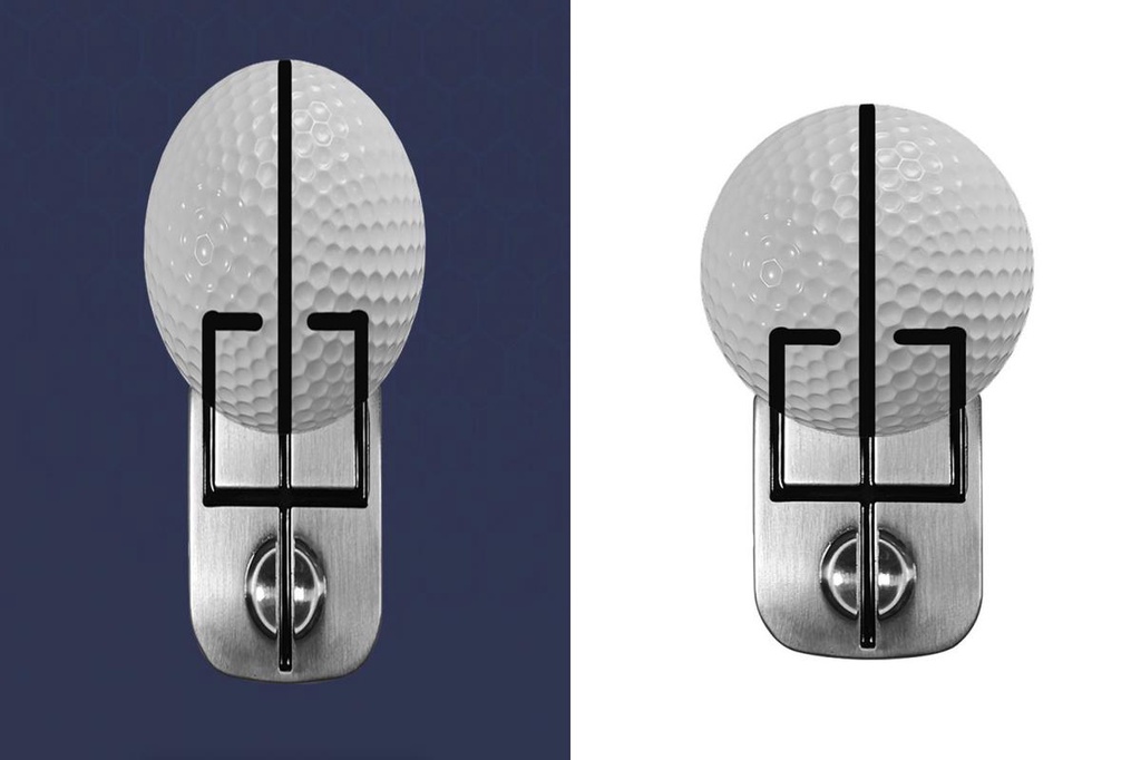 ARE Putting Green Precision Tool Golf Ball Marker Portable Golf Putter ...