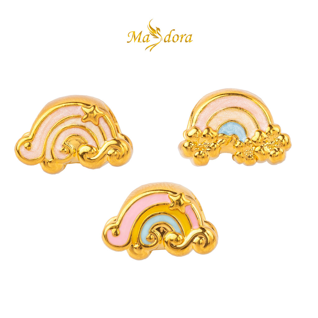 MASDORA 999 Gold Beads Bead Emas ~ HG Colourful Majestic Rainbow (EMAS ...