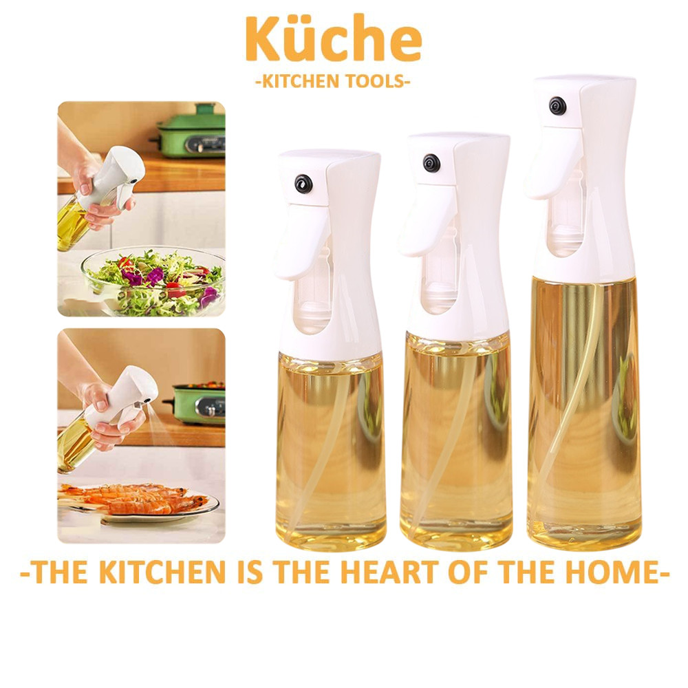 KUCHE Outdoor Barbecue Push-Type Oil Spray Bottle Kitchen Household ...