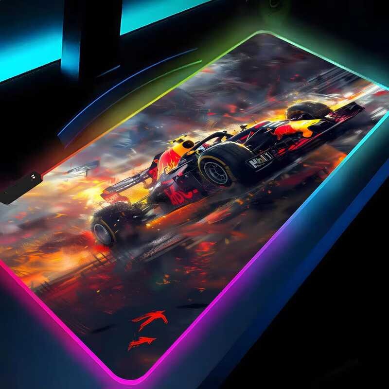 Formula 1 Racing F1 Mouse Pad Rgb Xxl Laptop Mat Gaming Mousepad ...