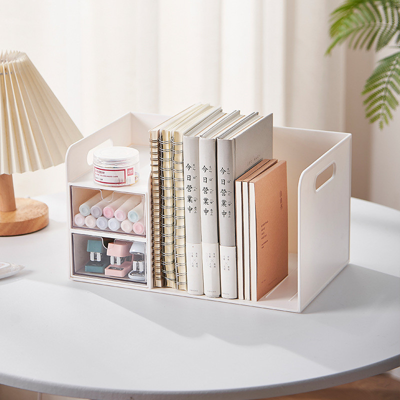 Simple Multifunctional Bookstand Rack Desktop Book Office File Rack ...