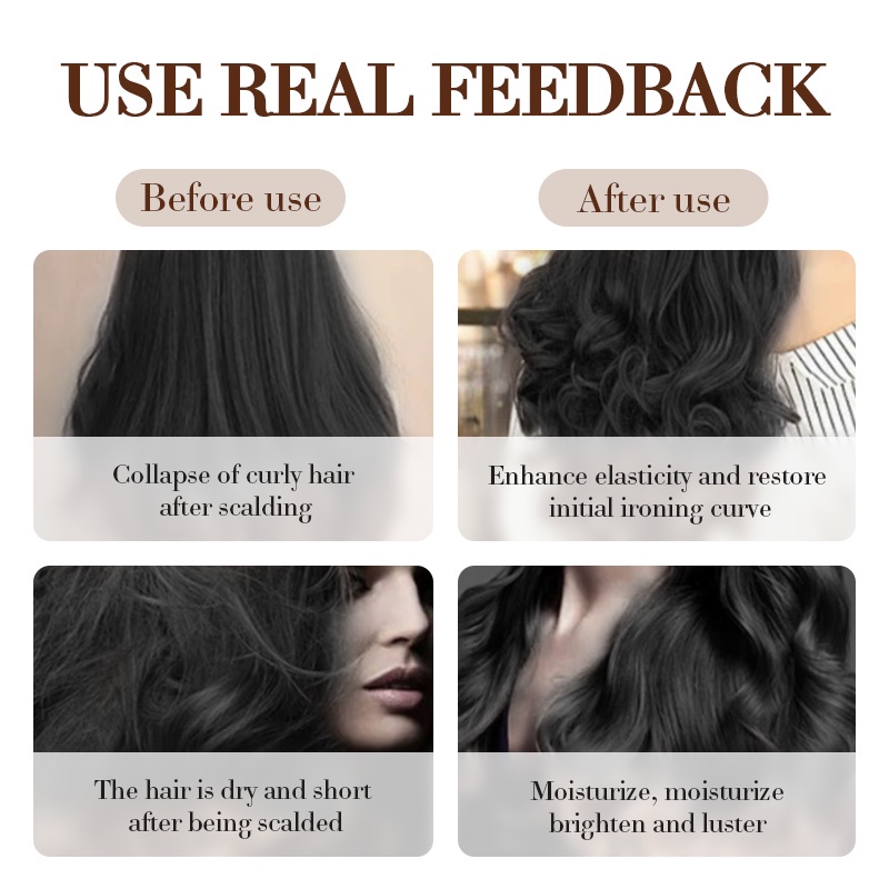 ROREC SADOER Nourishing Coconut Oil Hair Mask Improve Frizz Smooth Hair Repair Hair Mask 500g ...