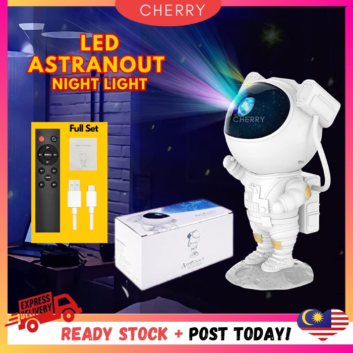 🍒CHERRY🍒 Astronaut Galaxy Projector Starry Sky Night Light, Party ...
