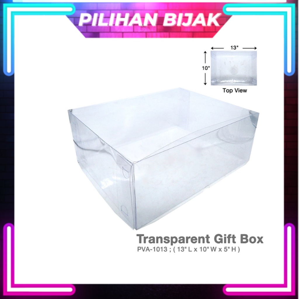 Kotak Hantaran Kotak PVC Jernih Gift Box Kotak Hantaran Hidden Kotak ...