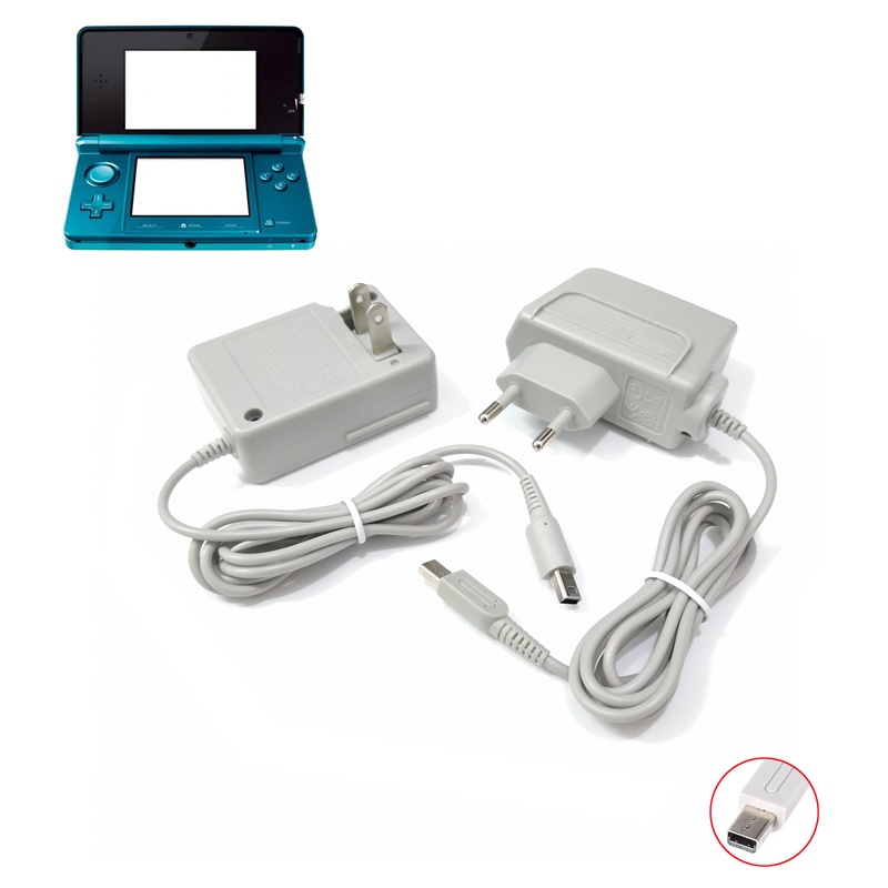 4.6V 900mA AC Charger for Nintendo NEW 3DS XL EU US Travel Power Supply ...