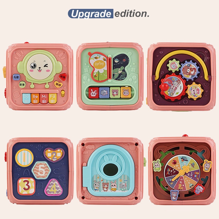 Toys for 1 Year Baby Toys Learning Toy with Music/Math/Activity Game 6 ...