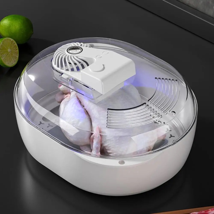6 IN 1 Multi-Functional Defroster Kitchen Thawer Fast Food Thawing Box ...