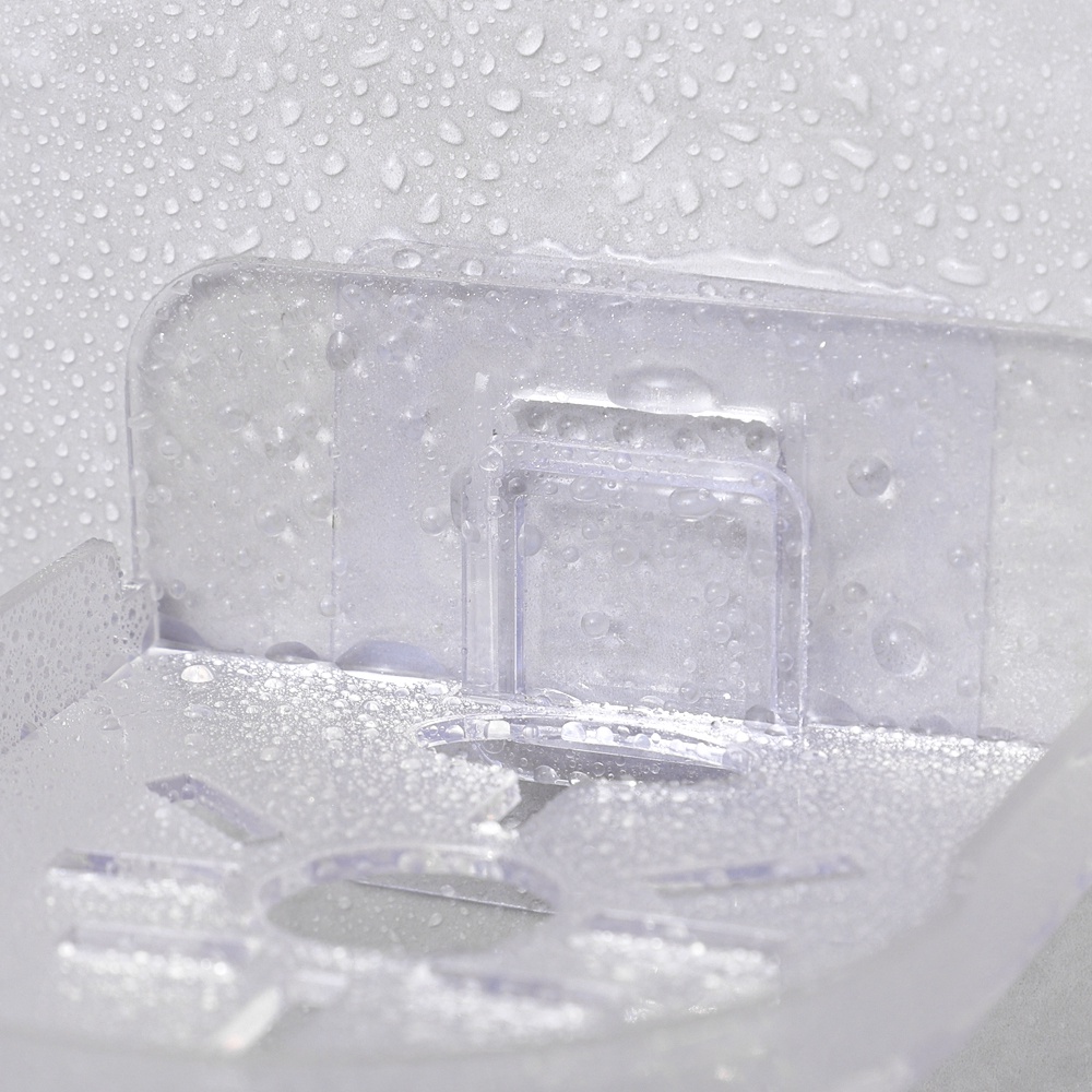 Multipurpose Wall Mounted No Punching Plastic Tray Rack Portable ...