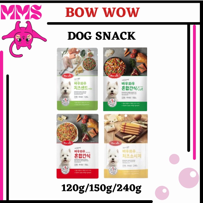 Bow Wow Mix Snacks / Combo Snack Cut / Cheese Sand Mix / Cheese Sausage ...