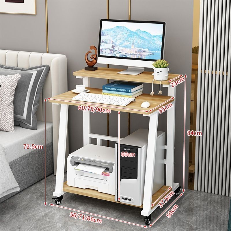 Small apartment computer table Small household mini mobile desk Bedroom ...