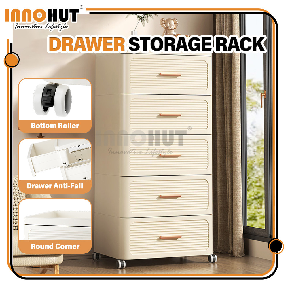 Innohut Drawer Storage Cabinet Chest Drawer Almari Laci Almari Baju ...