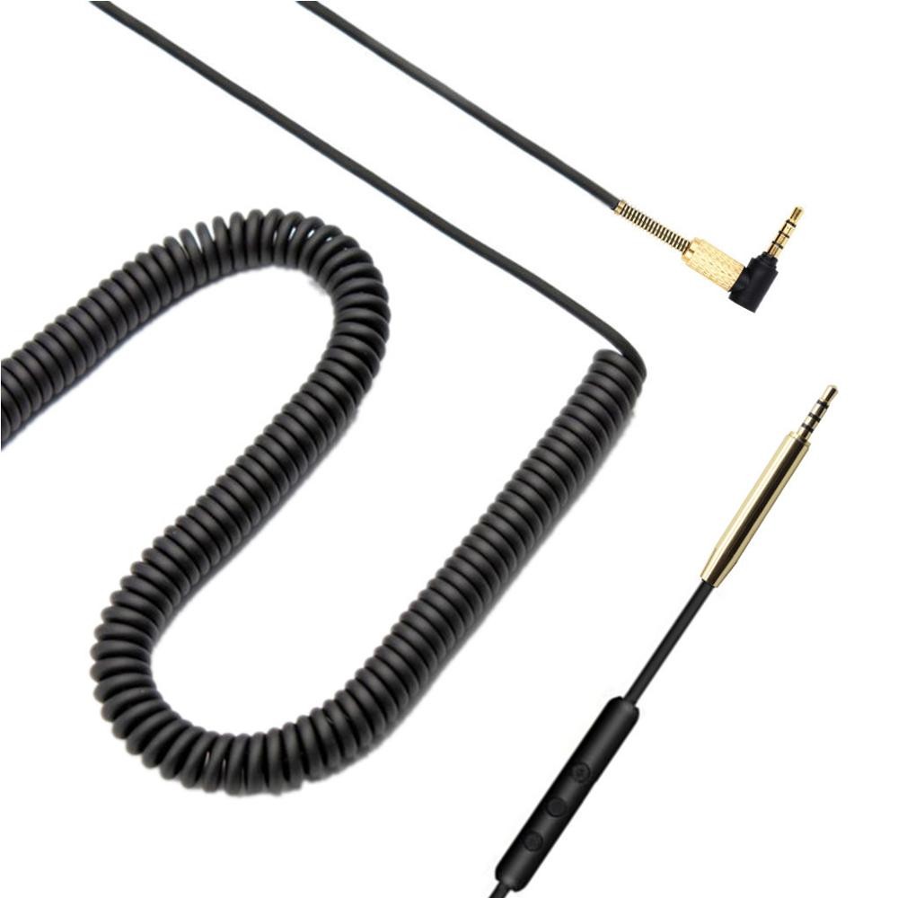 Spring Coiled Replacement Cable Extension Cord For Shure Aonic 40 50 ...