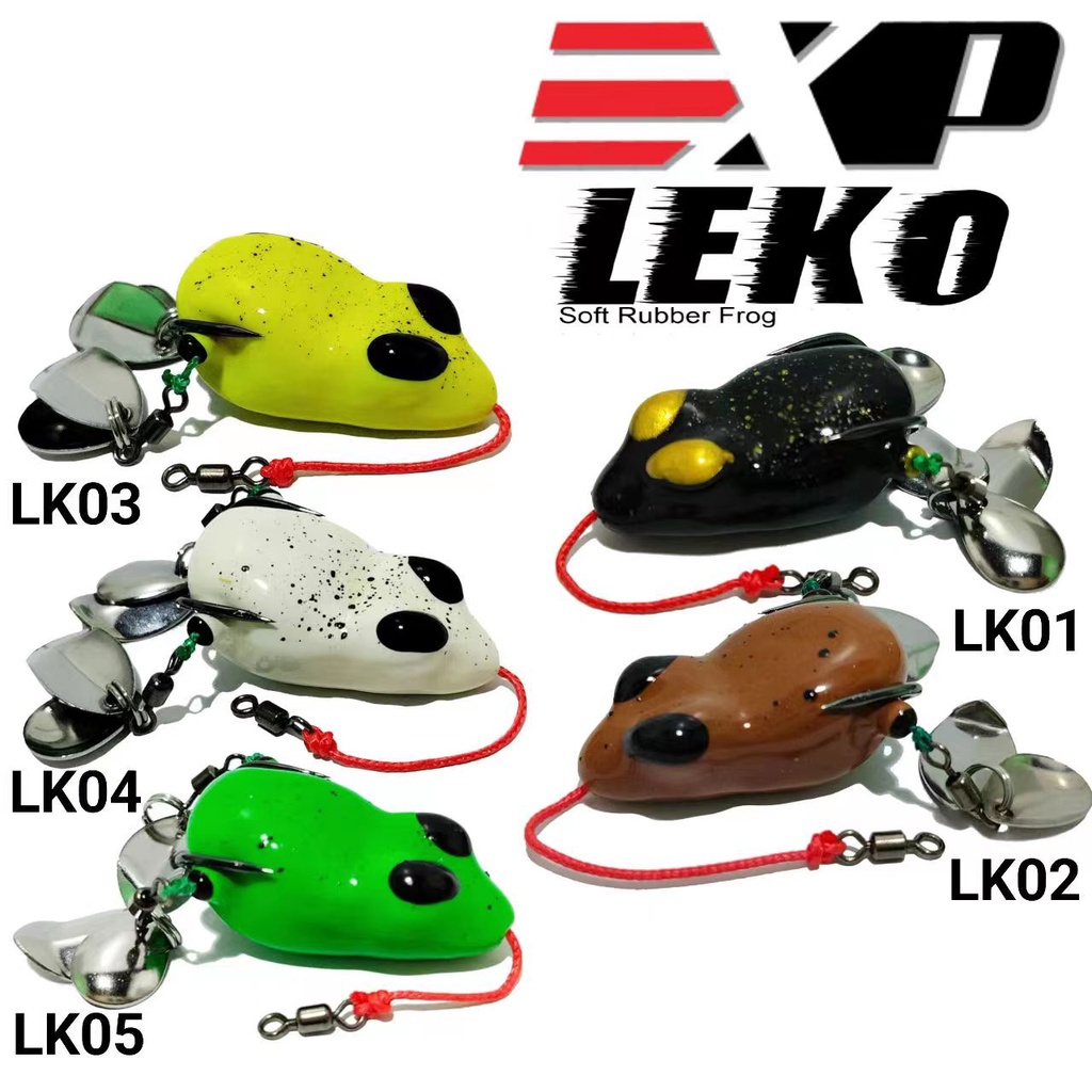 EXP LEKO FROG SOFT FISHING FROG (L-LK) | Shopee Malaysia
