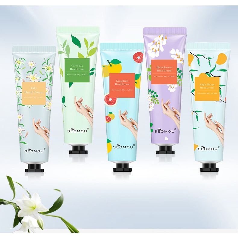 SEOMOU Natural Plant Moisturizing Perfumed Mini Small Door Gift Hand ...