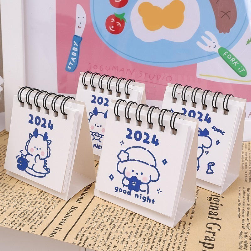 [ Featured ] Creative Mini Desk Calendar / Portable Memo Booklet ...