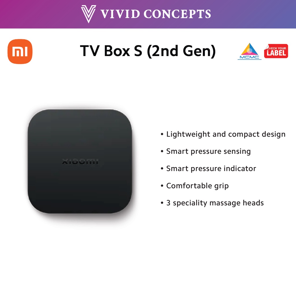 Xiaomi TV Box S (2nd Gen) | Shopee Malaysia