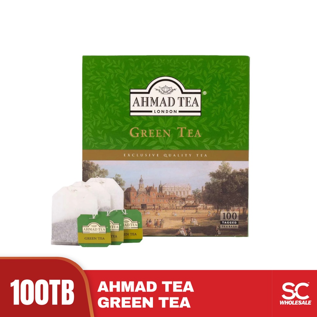 Ahmad Tea Green Tea 100 Teabags (Halal Certified) | Shopee Malaysia Ahmad Tea Green Tea 100 Teabags (Halal Certified) | Shopee Malaysia