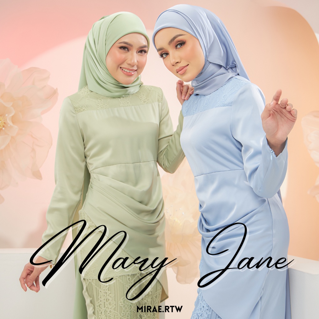 MIRAE || MARY JANE Kurung Moden | Shopee Malaysia