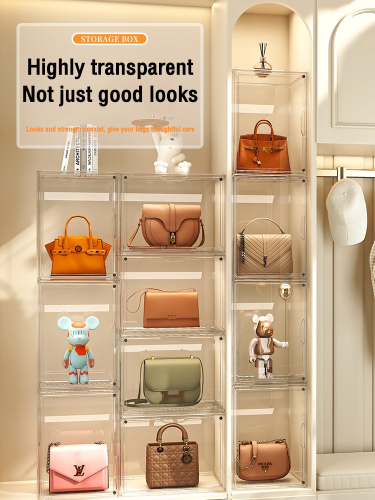 BH Transparent Storage Box Acrylic Display Box Handbag Storage ...