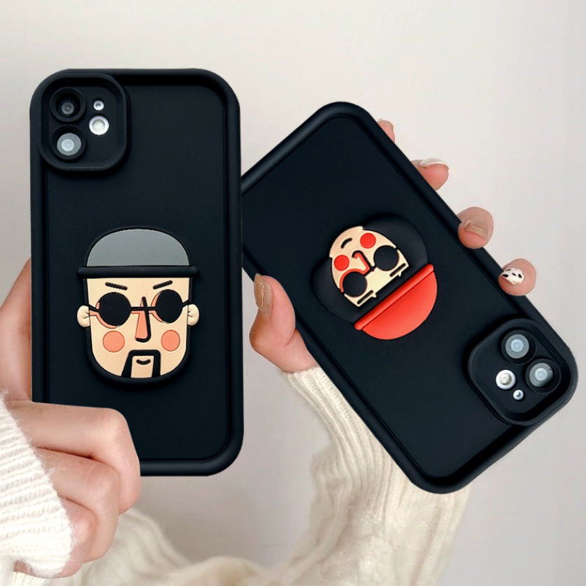 3D Leon Casing for IPhone 15 11 14 13 12 Pro Xs Max XR X 6 6s 7 8 Plus ...