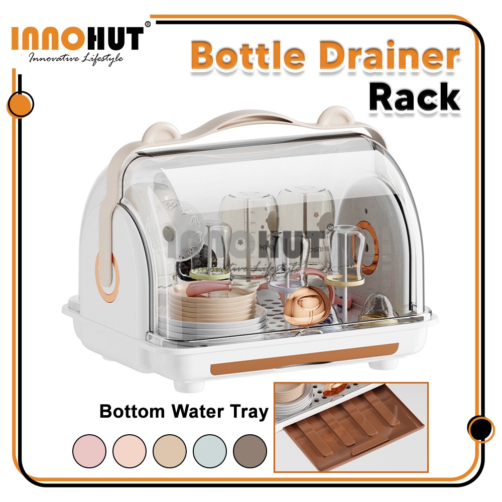 Innohut Multipurpose Cup Drainer Milk Bottle Rack Rak Cawan Bottle ...