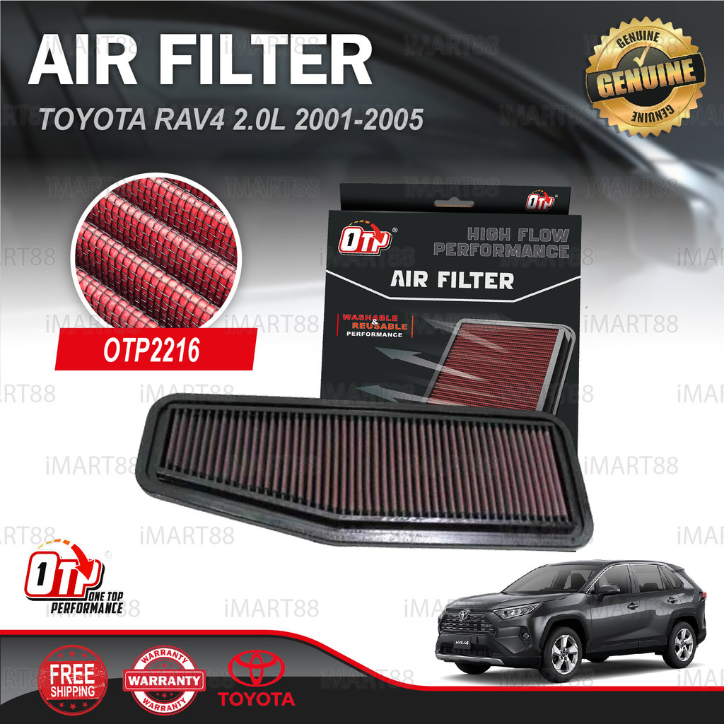 OTP2216 PERFORMANCE Air Filter Toyota Estima 2.4 ACR30 ALPHARD ANH10 ...