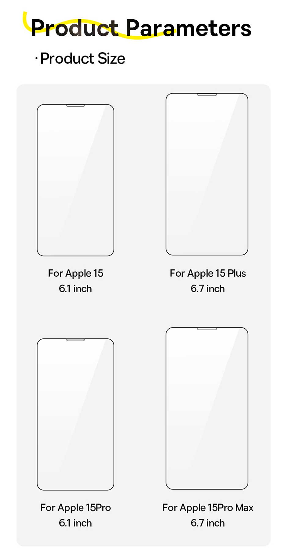 Baseus Crystal Series Full-Coverage Privacy Protection Tempered Glass ...