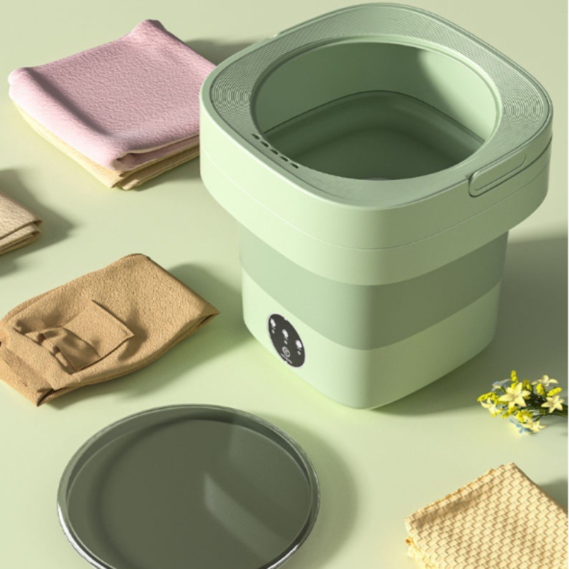 11L Portable Mini Washing Machine 2 in 1 Auto Washer Folding and Drying ...