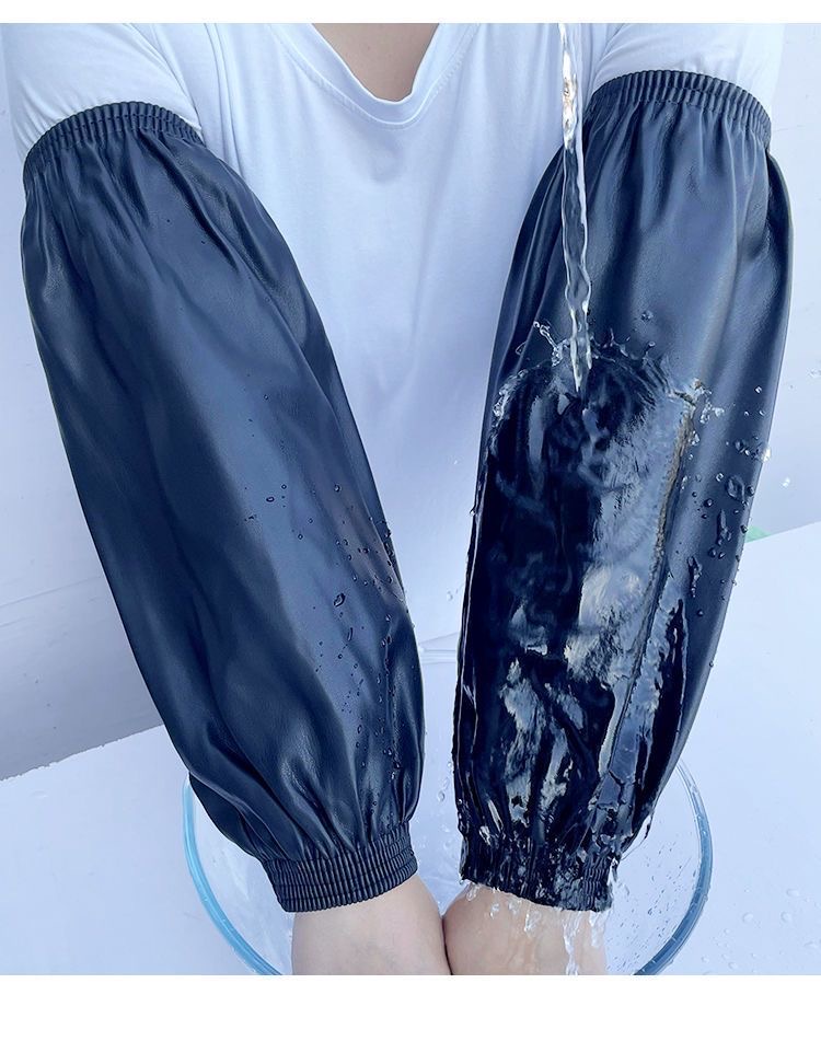 Waterproof Arm Sleeves Covers, PVC Arm Protector, Oilproof Oversleeves ...