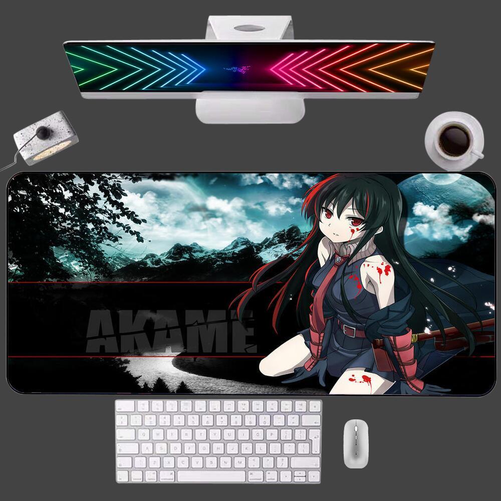 Anime Kawaii Akame Ga Kill! Gaming Mouse Pad Laptop Keyboard Computer ...