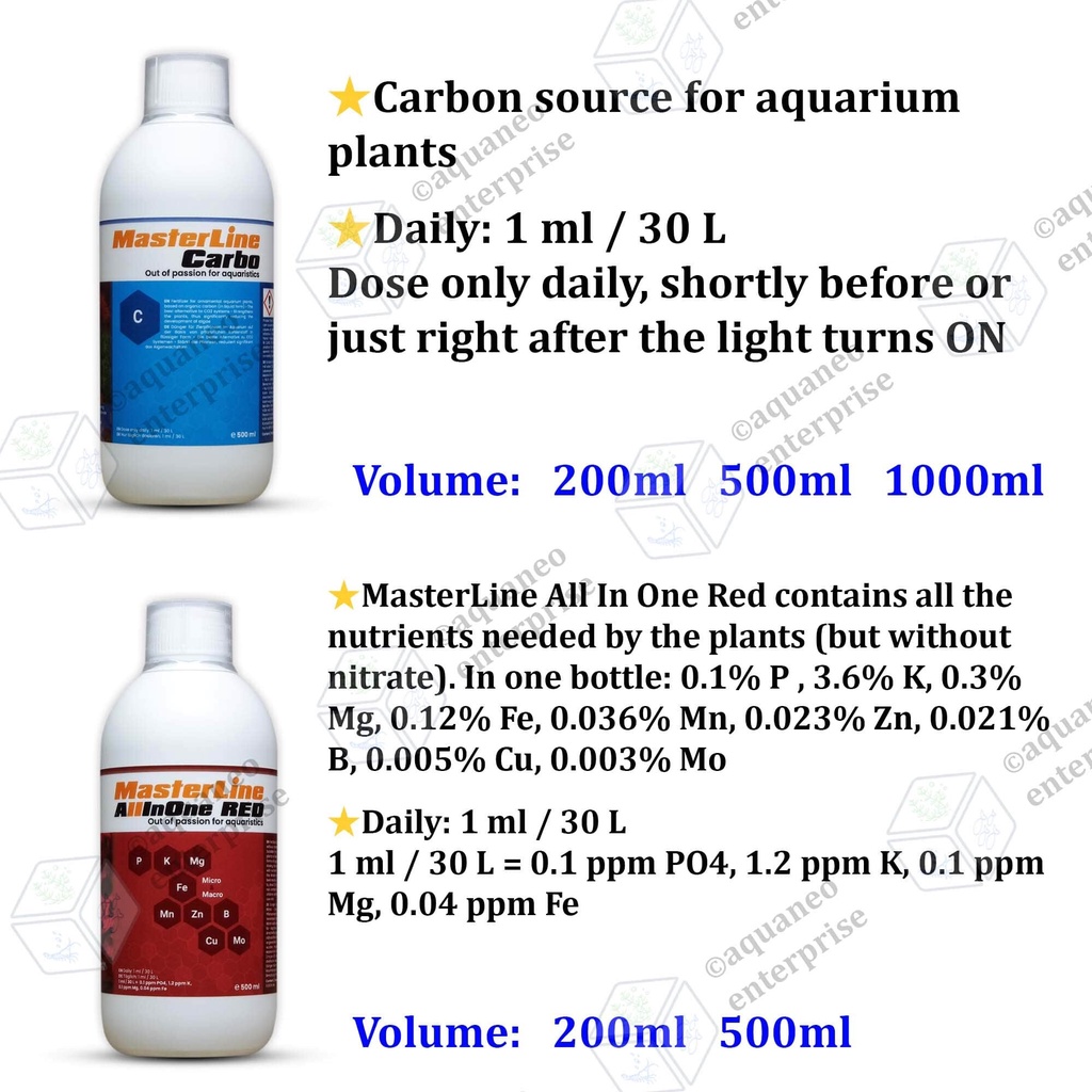 Masterline All in One Fertilizer Root Caps Carbo | root tabs aquarium plant fertilizer baja ...