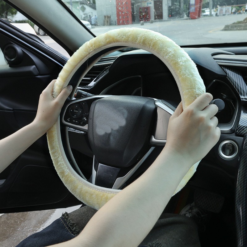 D-shaped Steering Wheel Covers / Auto Decoration DIY Accessories / Car ...
