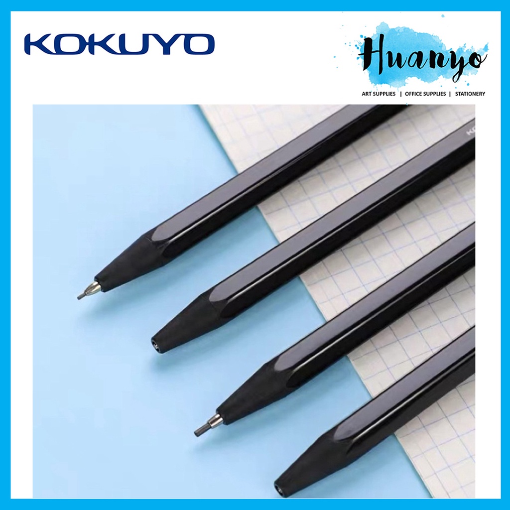 Kokuyo Enpitsu Sharp Hexagonal Mechanical Pencil Slim (0.3 / 0.5 / 0.7 / 0.9 / 1.3MM) | Shopee ...