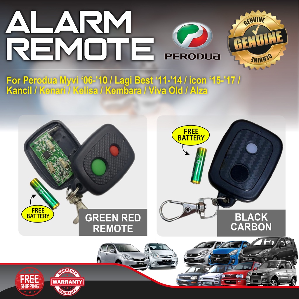1pcs Perodua Alarm Remote Control Duplicator Myvi Kancil Kembara Kelisa ...