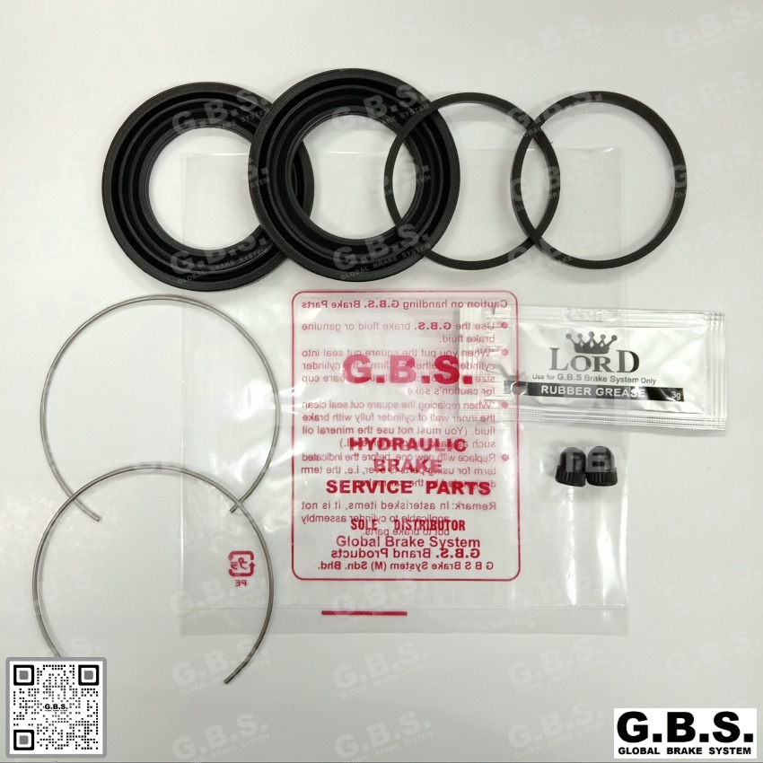 GBS Disc Brake Seal Kit For TOYOTA ALTIS 1.6 ZZE121, NCP93 (Front ...